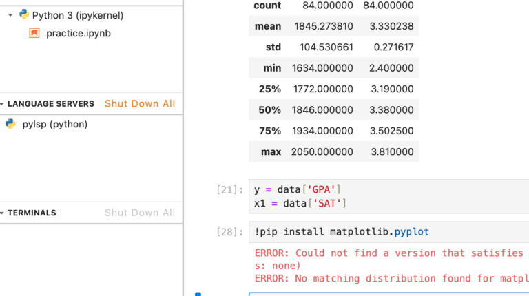 matplotlib.pyplotがインポートできない 問題 〜 シンプルな解決法はこちら